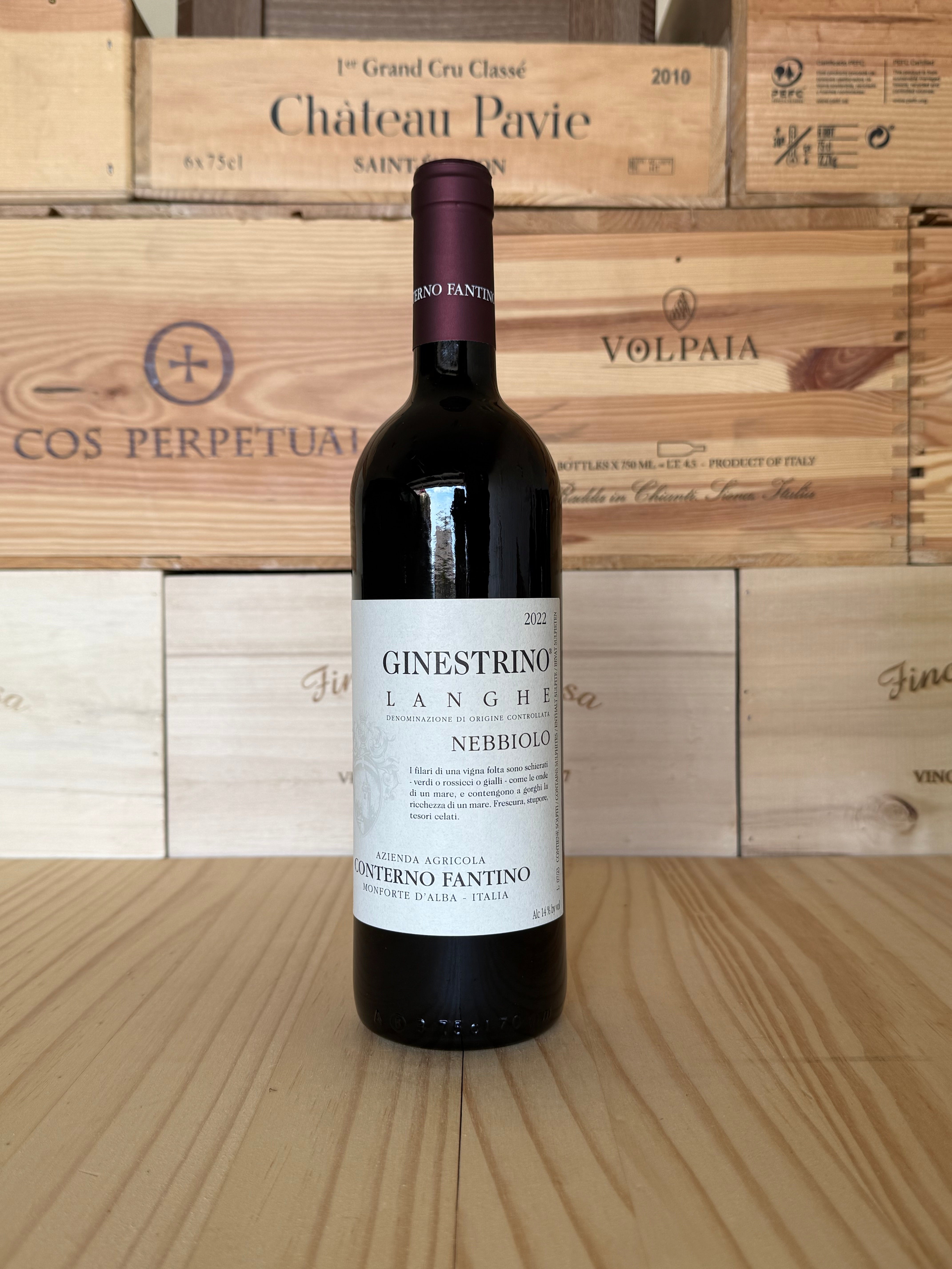 Conterno Fantino, ‘Ginestrino’ Langhe Nebbiolo 2022 – Sommbox