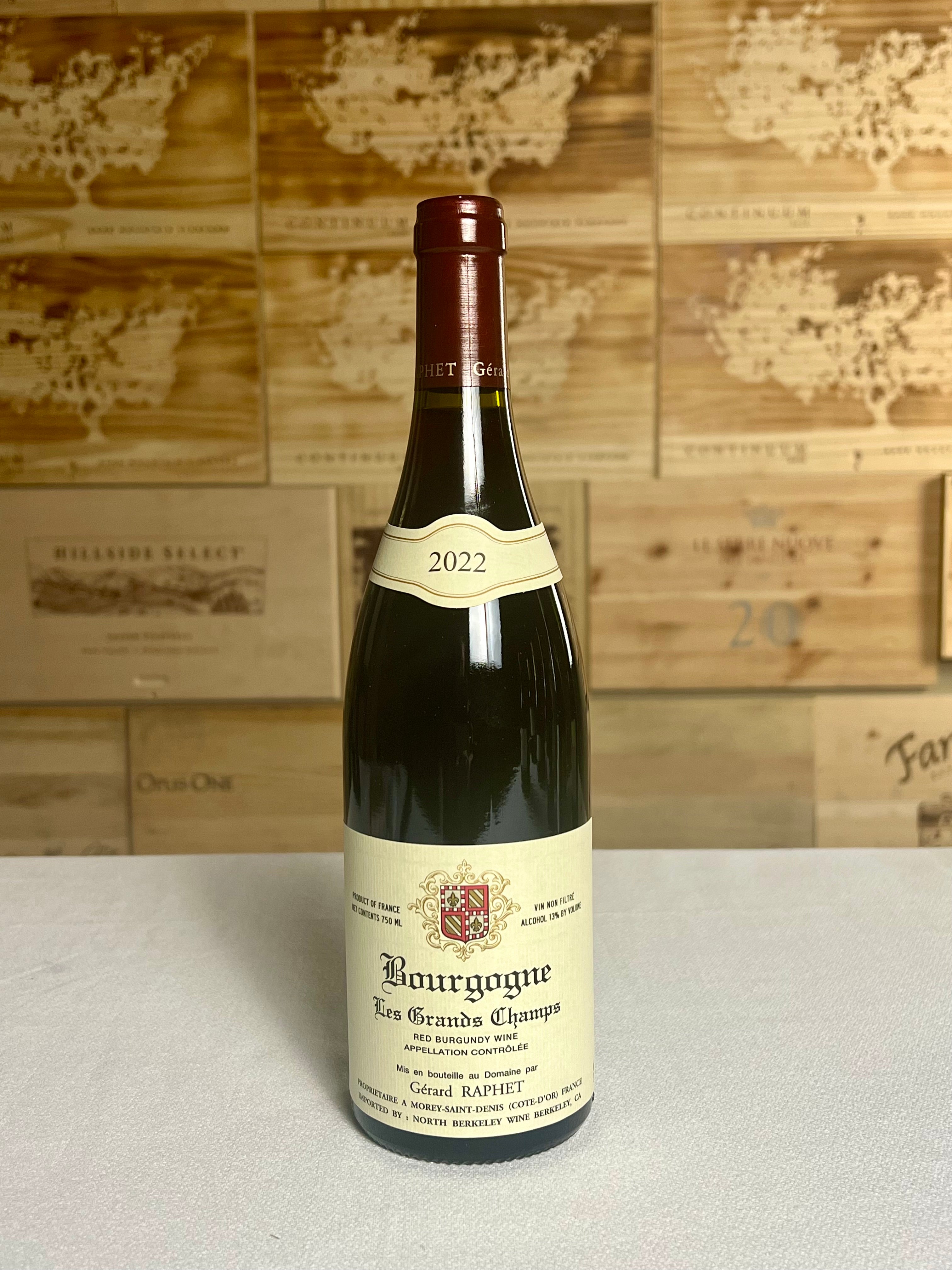 Gérard Raphet, ‘Les Grands Champs’ Bourgogne Rouge 2022 – Sommbox